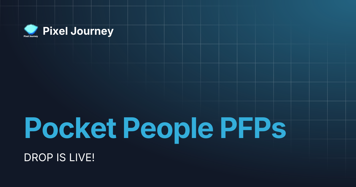 Pocket People PFPs | Pixel Journey